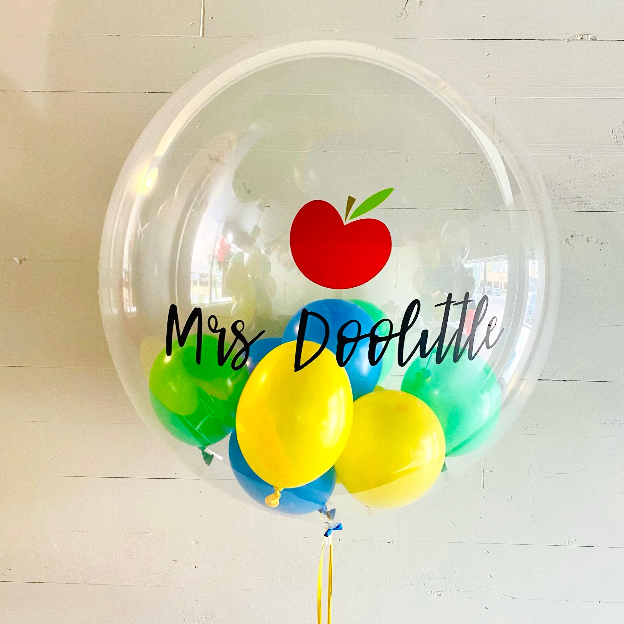 Custom Teacher Appreciation Balloon – Jubilee Balloon Co.