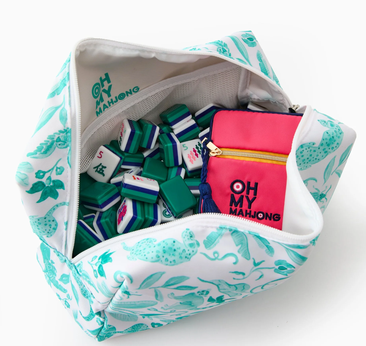 Amazon Green Tile Storage Bag x Catherine Cartie Collab – Jubilee ...