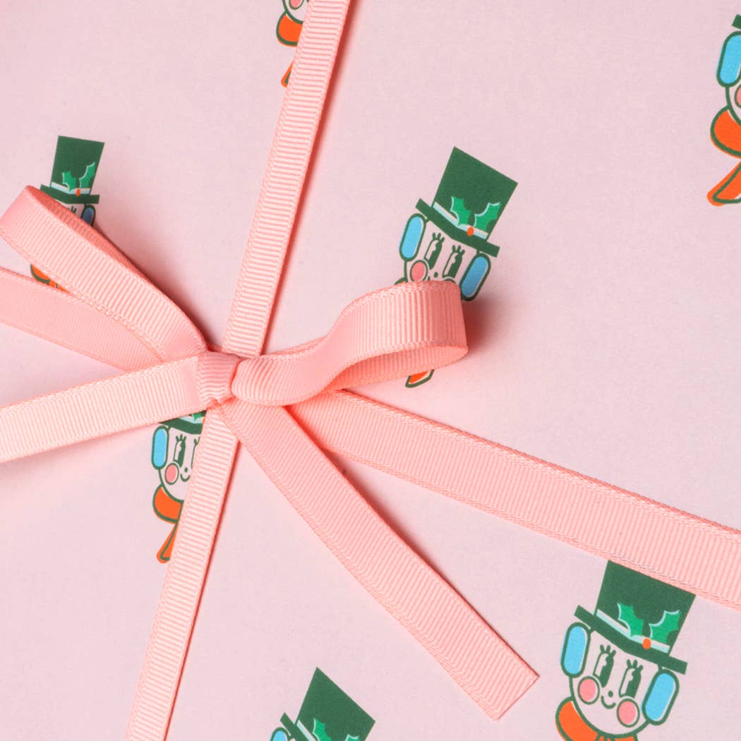 Frosty Wrapping Paper - Roll of 3 Sheets – Jubilee Balloon Co.