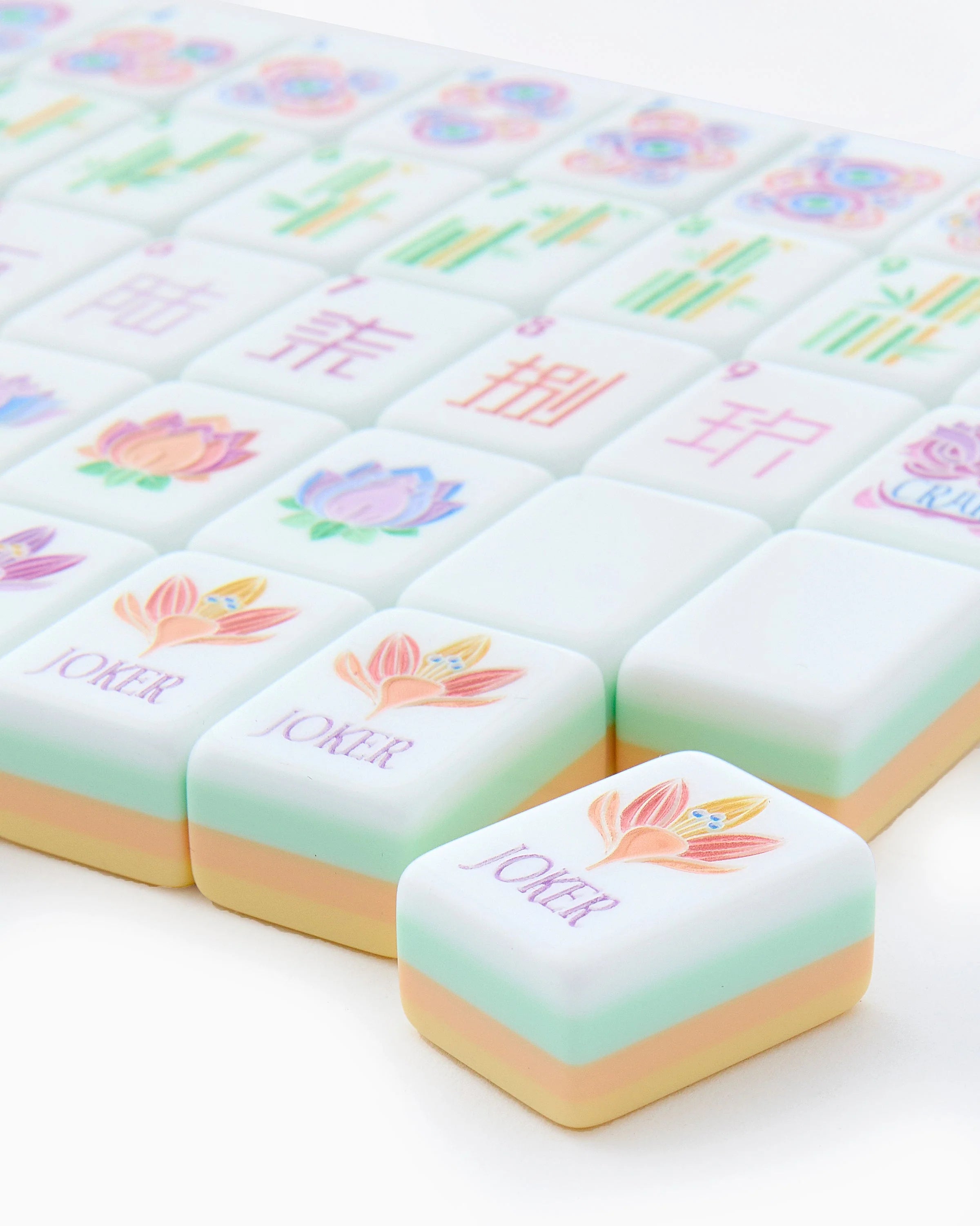 Sorbet Mahjong Tiles - Pastel Rainbow Set | Oh My Mahjong – Jubilee ...